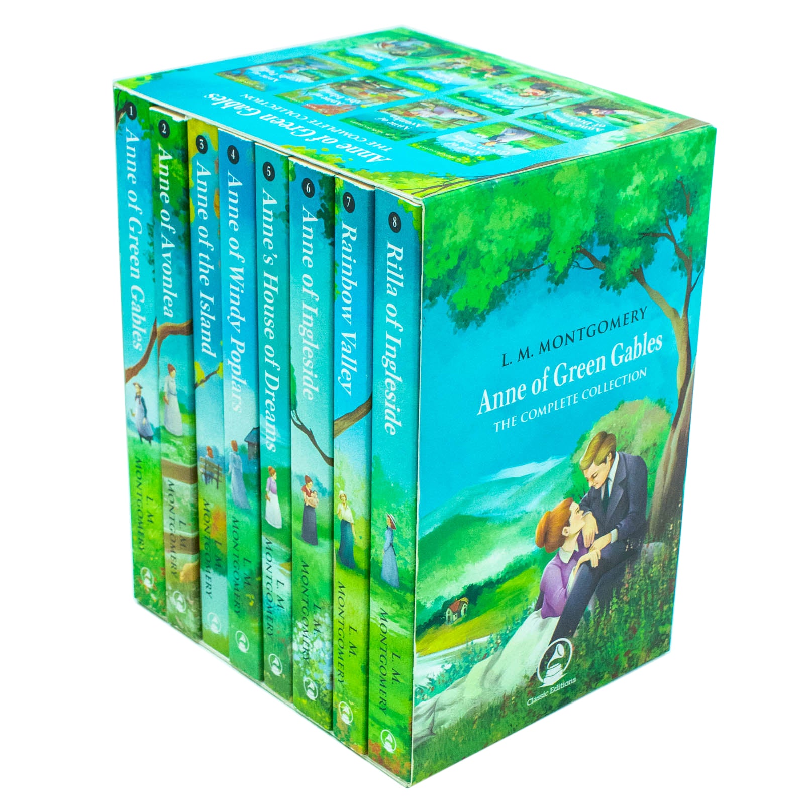 Anne Of Green Gables The Complete Collection 8 Books Set By L.M ...