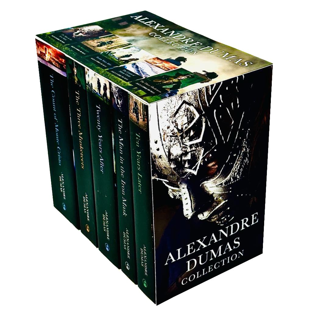 Alexandre Dumas 5 Books Collection Box Set (Ten Years Later, The Man in ...