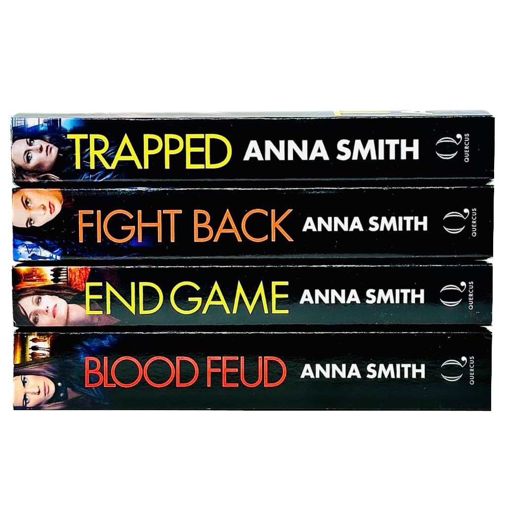Kerry Casey Series Collection 1-4 Books Set By Anna Smith (Trapped, Fi