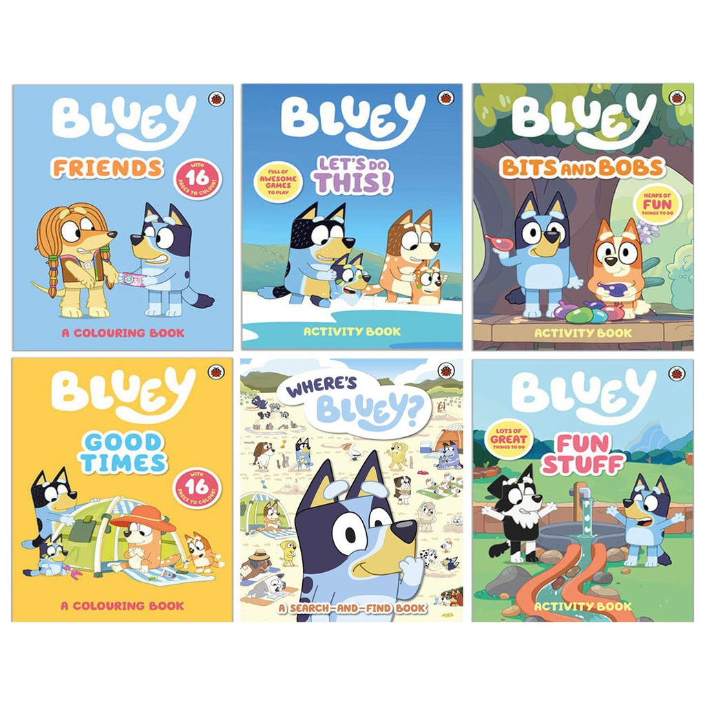Bluey’s Box of Fun Collection 5 Books Box Set (Bluey Fun Stuff, Bluey