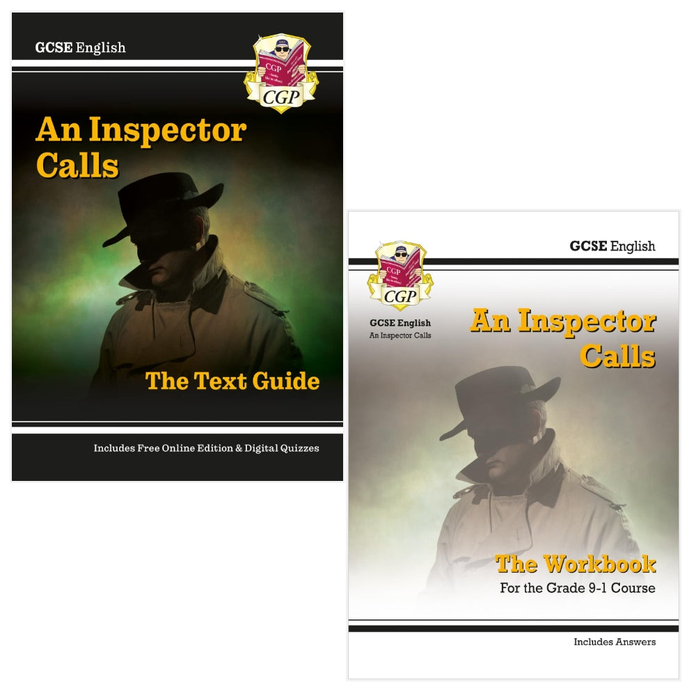 CGP GCSE English - An Inspector Calls 2 Book Pack (The Text Guide, The