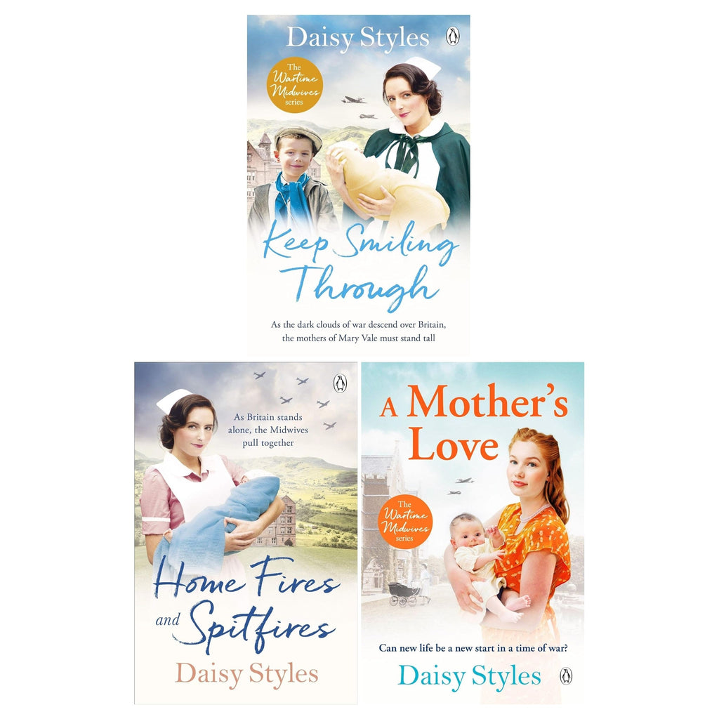 Daisy Styles Wartime Midwives Series 3 Books Collection Set (A Mother's ...