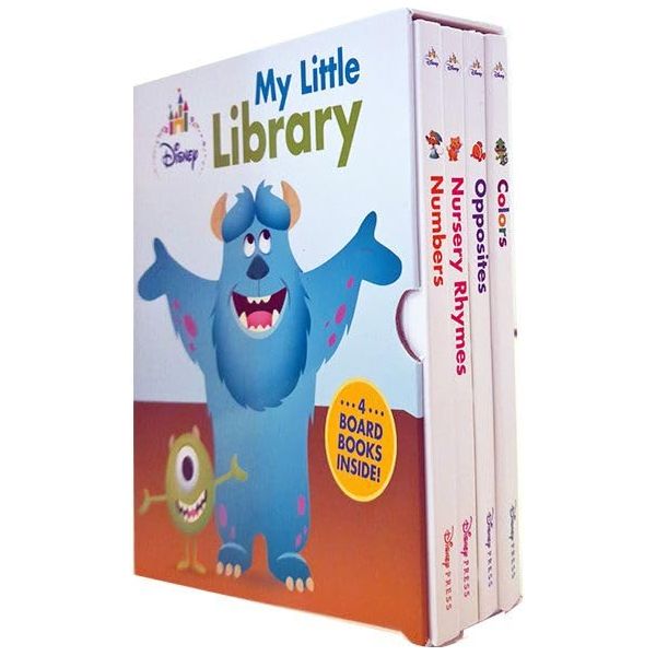 My Little Library By Disney 4 Books Collection Box Set (Nursery Rhymes