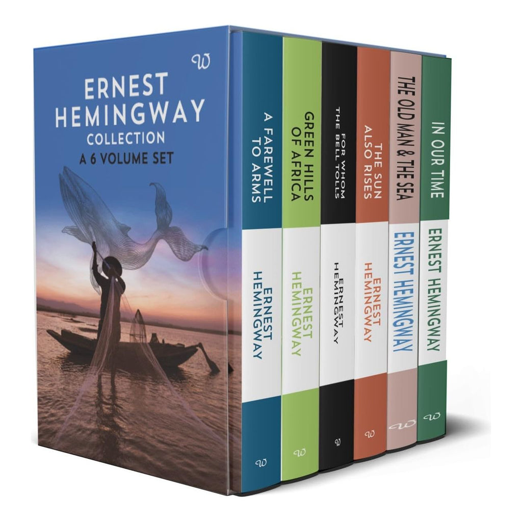Ernest Hemingway Collection 6 book set (For Whom The Bell Tolls, A Far