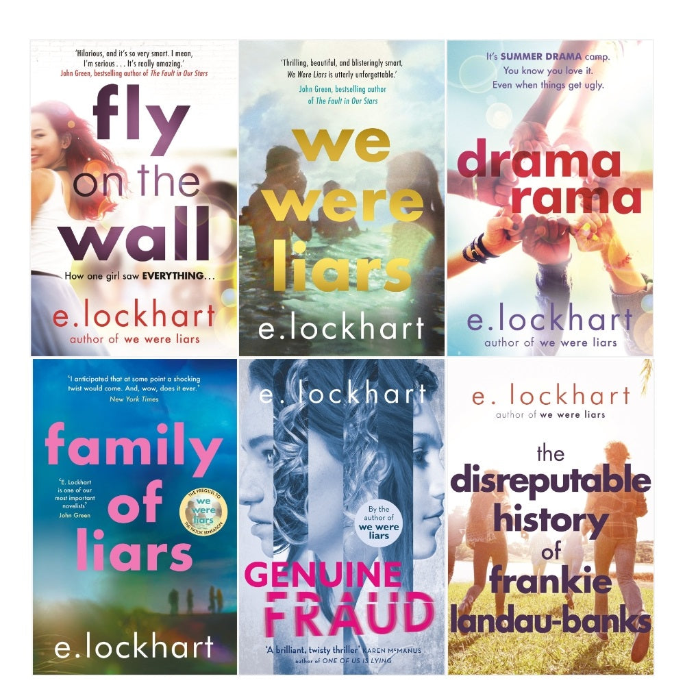 E. Lockhart 6 Books Collection Set (Fly on the Wall, Dramarama, The Di