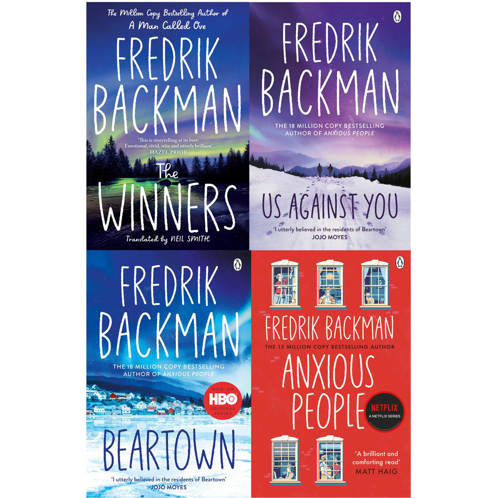 Beartown Trilogy 4 Books Collection Set by Fredrik Backman