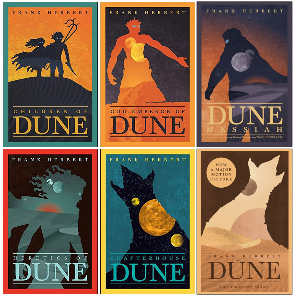 Frank Herbert Dune Series Collection 6 Books Collection Set (Children