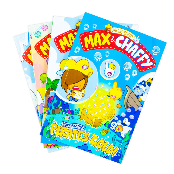 Max and Chaffy Series 4 Books Collection Set By Jamie Smart (Hunt For
