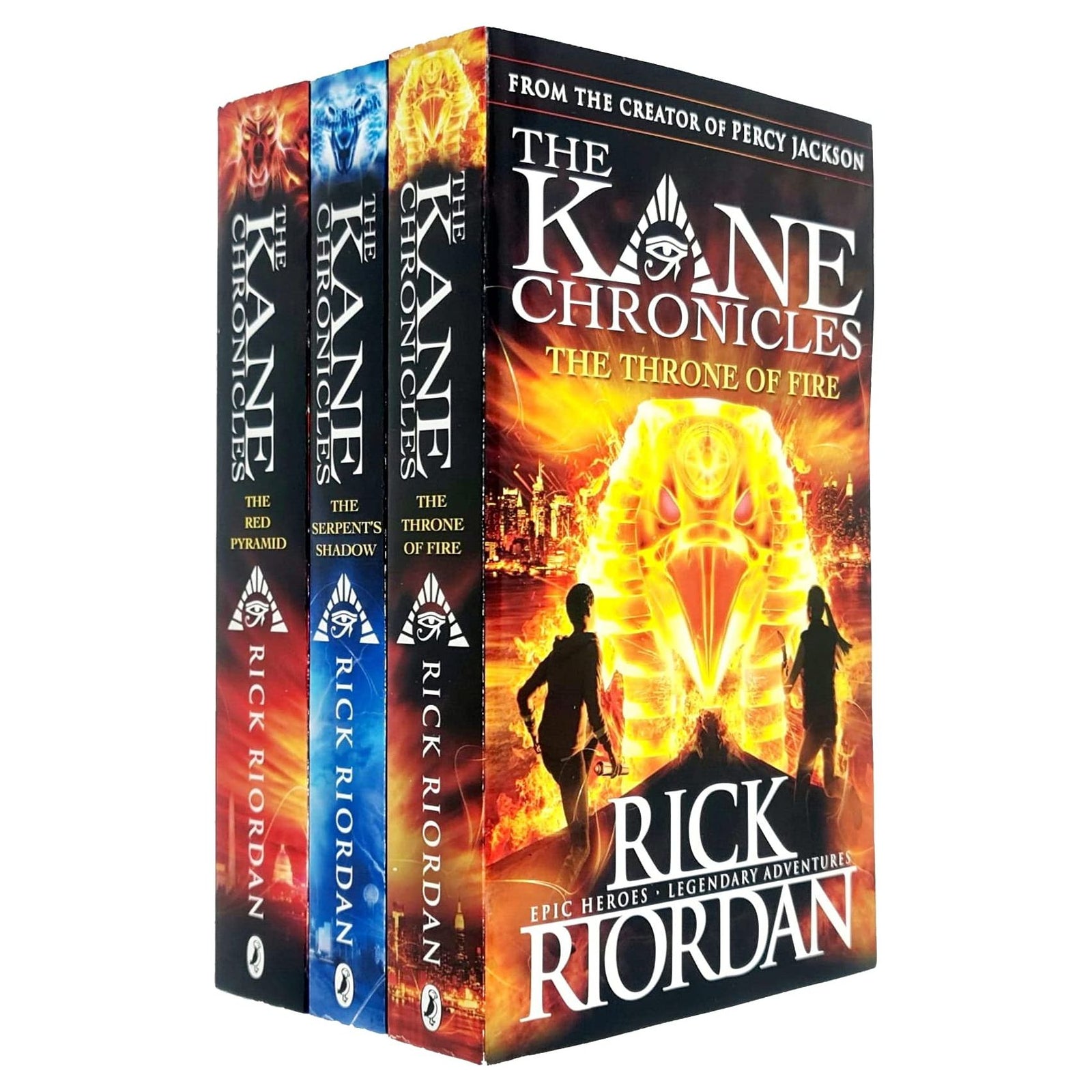 The Kane Chronicles Collection Rick Riordan 3 Books Set By Rick Riorda