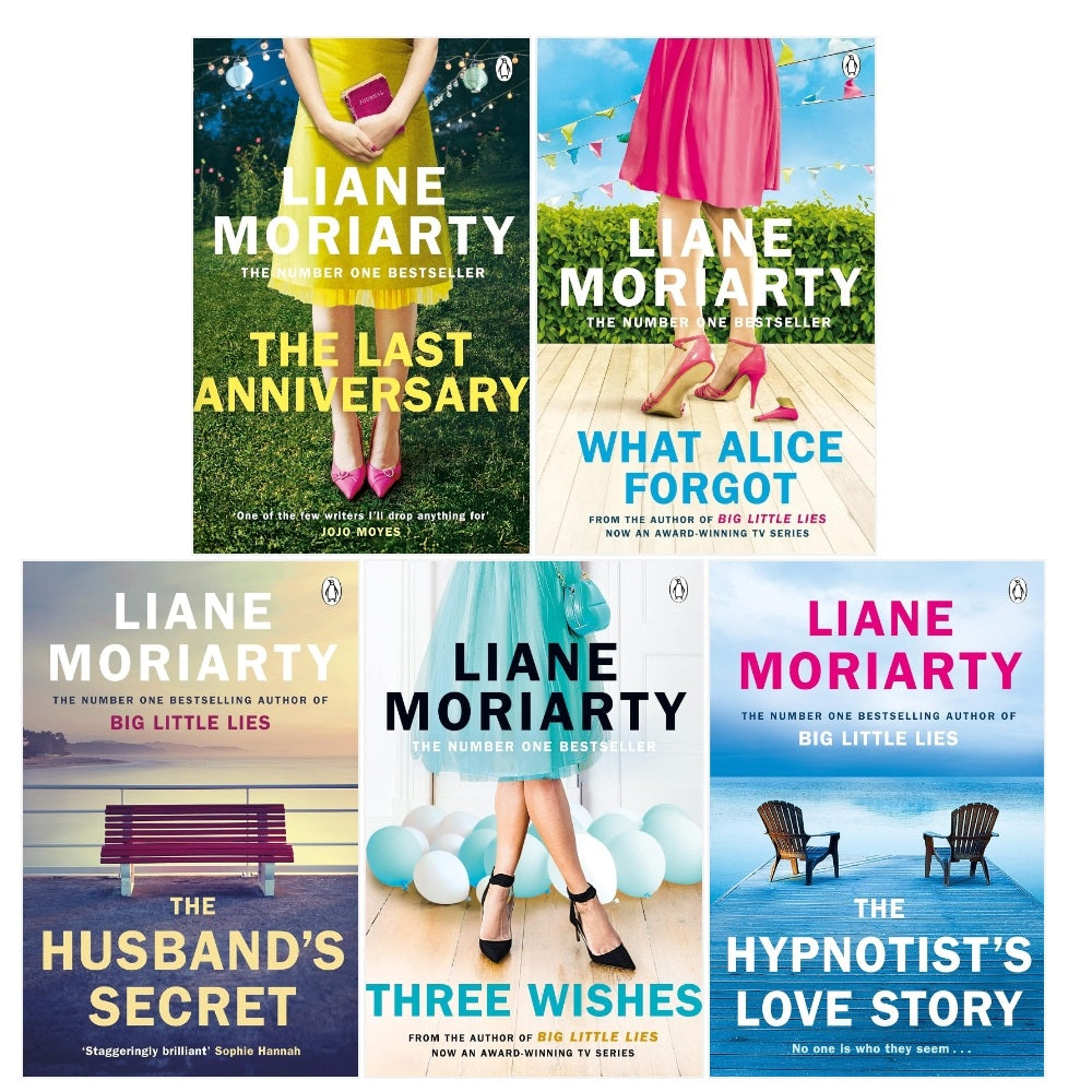 Liane Moriarty Collection 5 Books Set (Three Wishes, What Alice Forgot