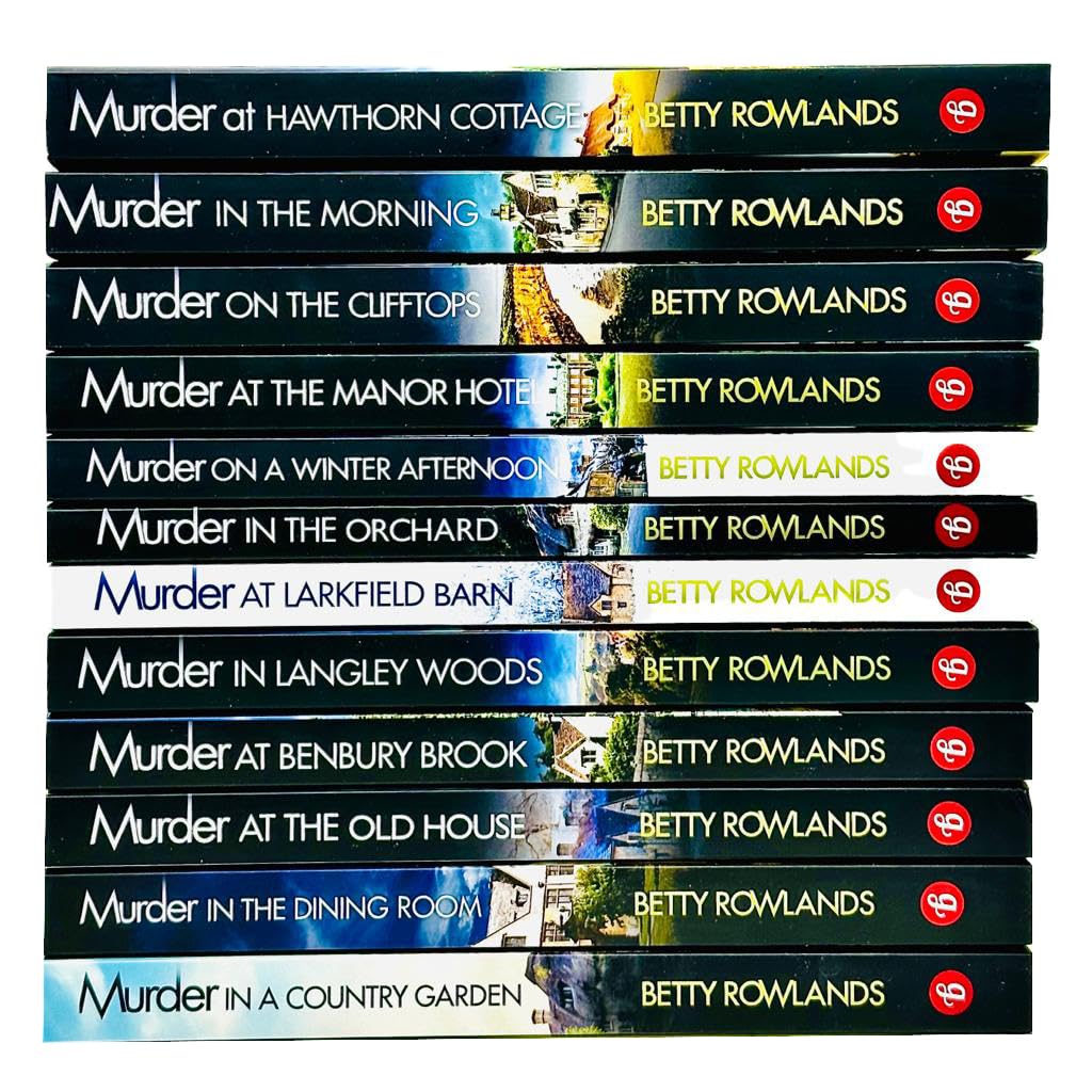 Betty Rowlands Melissa Craig Mystery Collection 12 Books Set (Murder at ...