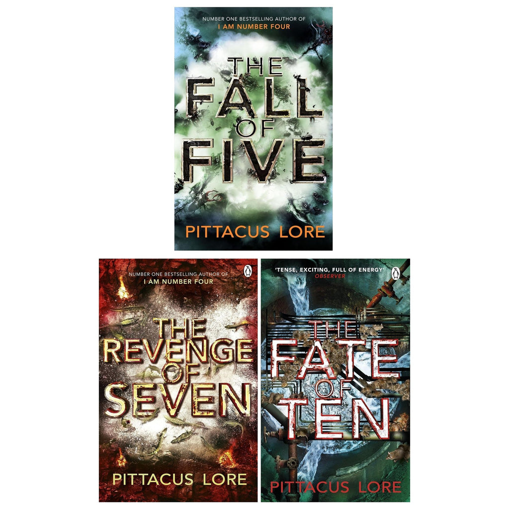 Pittacus Lore Collection Lorien Legacies Series 3 Books Set The Fall o