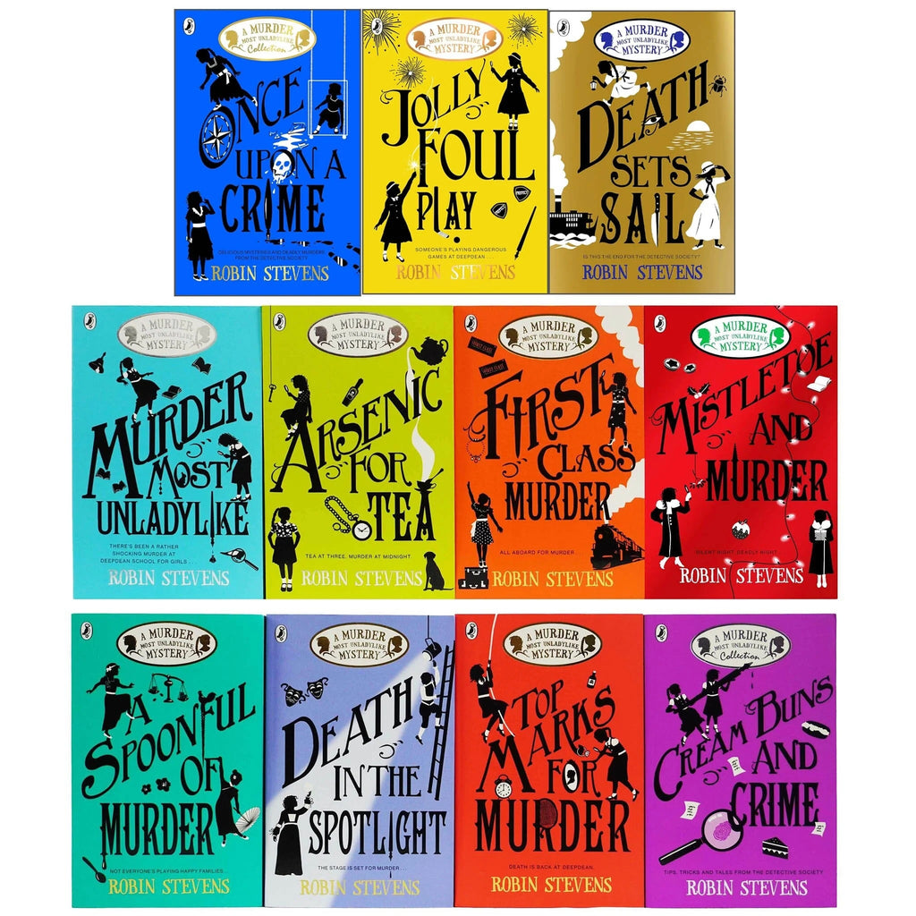Robin Stevens books A Murder Most Unladylike Mystery 10 books Set