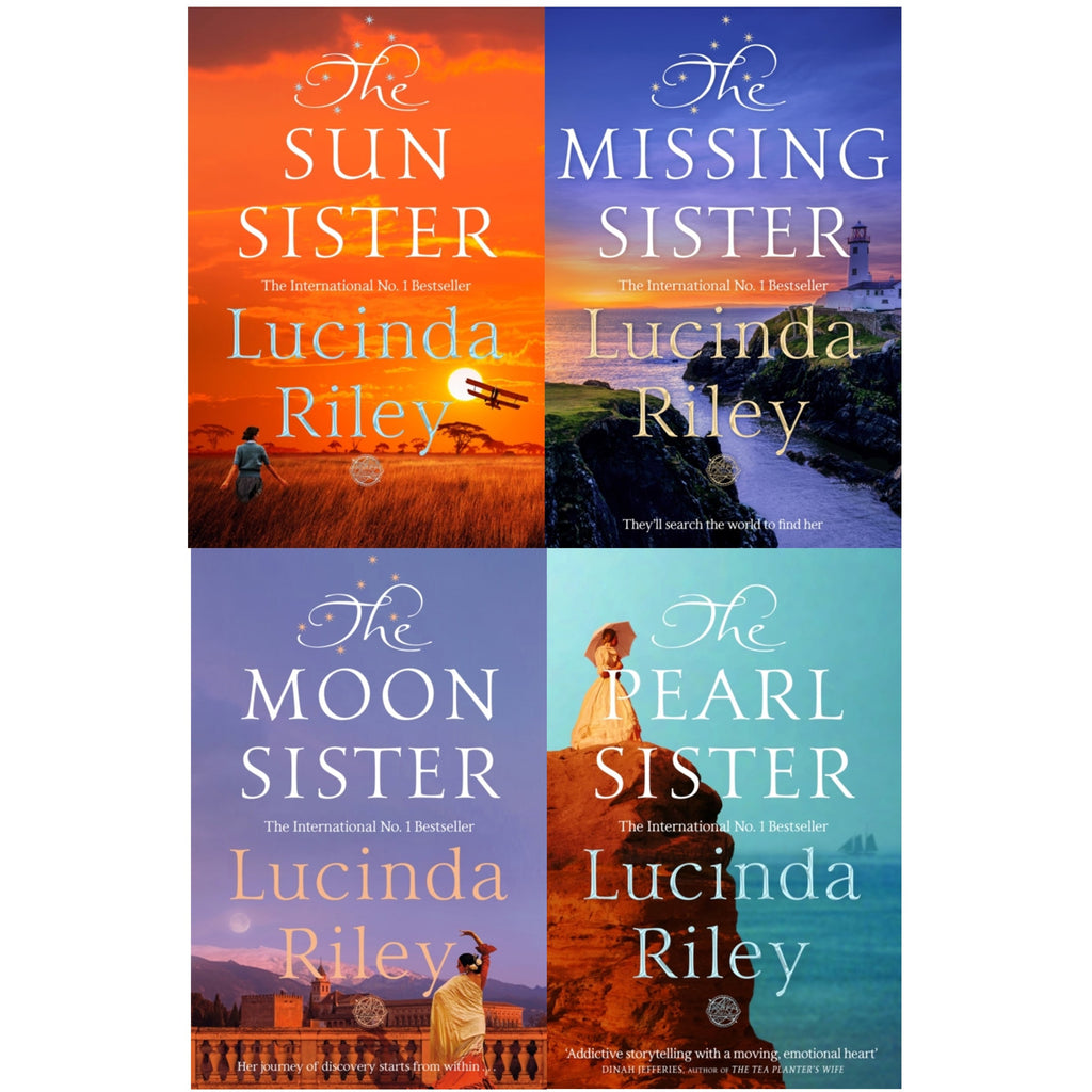 Lucinda Riley The Seven Sisters Series 4 Books Collection Set (The Pea