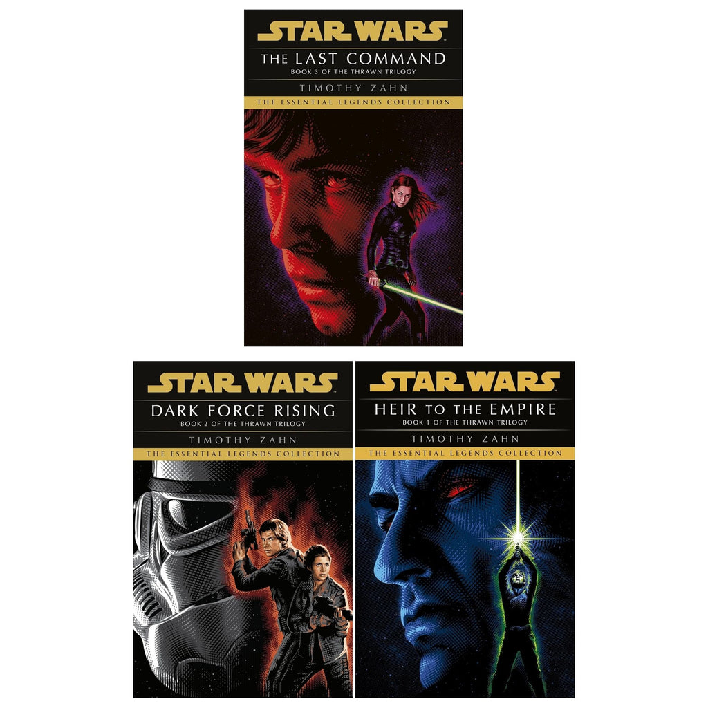 Star Wars: Essential Legends Collection Thrawn Trilogy Books Set By Ti