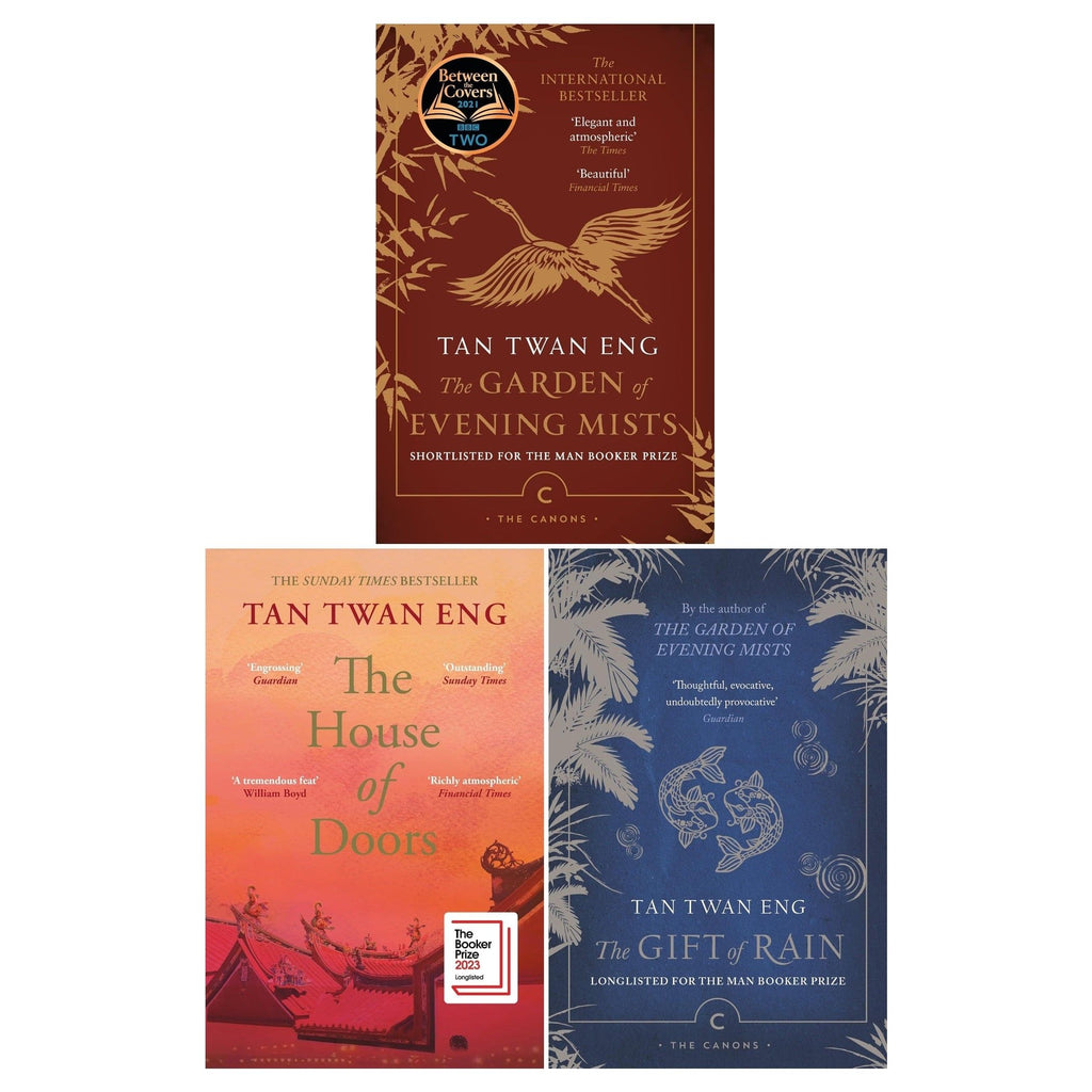 Tan Twan Eng Collection 3 Books Set (The Gift of Rain, The Garden of E