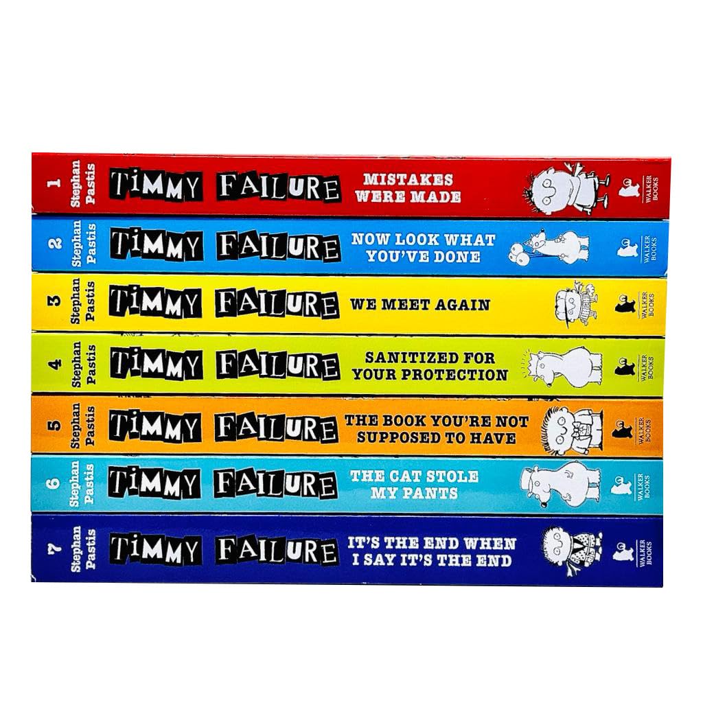 Timmy Failure books Totally Catastrophic 5 Books Collection Set