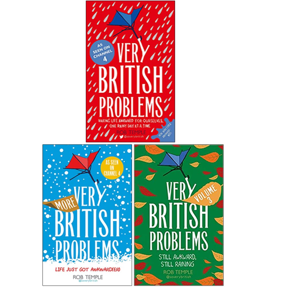 Very British Problems Series 3 Books Collection Set By Rob Temple (Mak