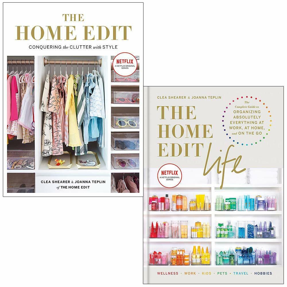 The Home Edit Life & The Home Edit Workbook By Clea Shearer and Joanna