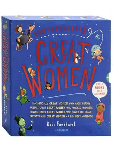Fantastically Great Women 4 Books Collection Boxed Set (Who Saved the