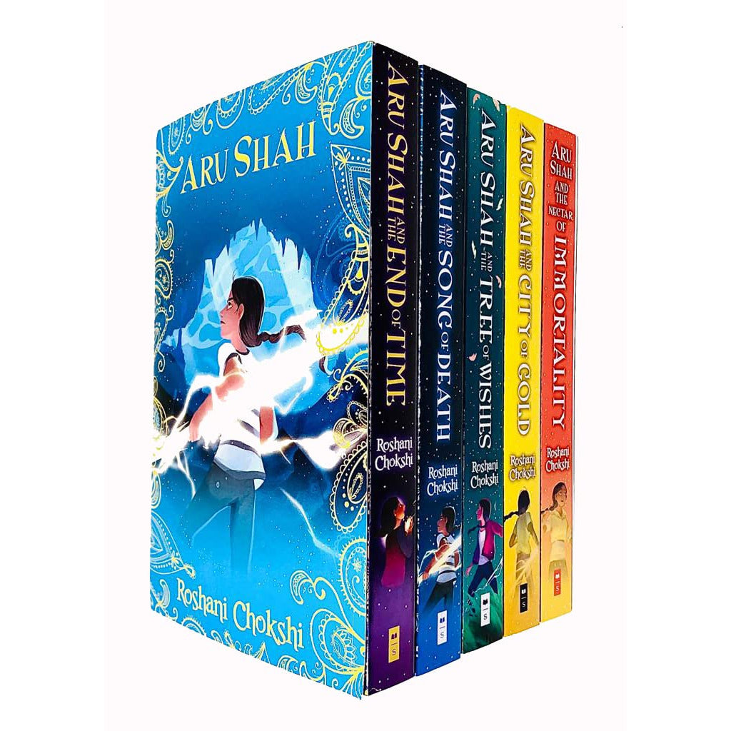 Aru Shah Series Books 1 - 5 Collection by Roshani Chokshi (End of Time ...