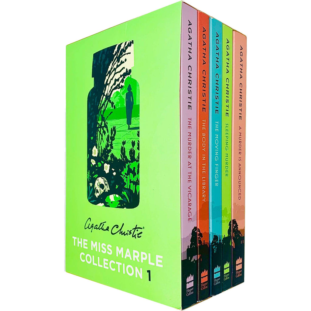 Miss Marple Mysteries Series Books 1 - 5 Collection Set by Agatha Chri