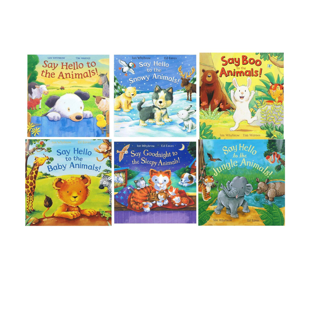 Ian Whybrow Say Hello To The Animals 6 Books Collection Set