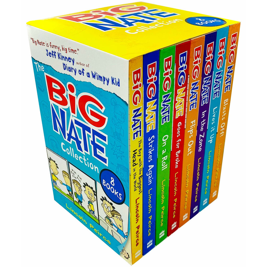 Diary of A Wimpy Kid & Big Nate 20 Books Collection Set by Jeff Kinney ...