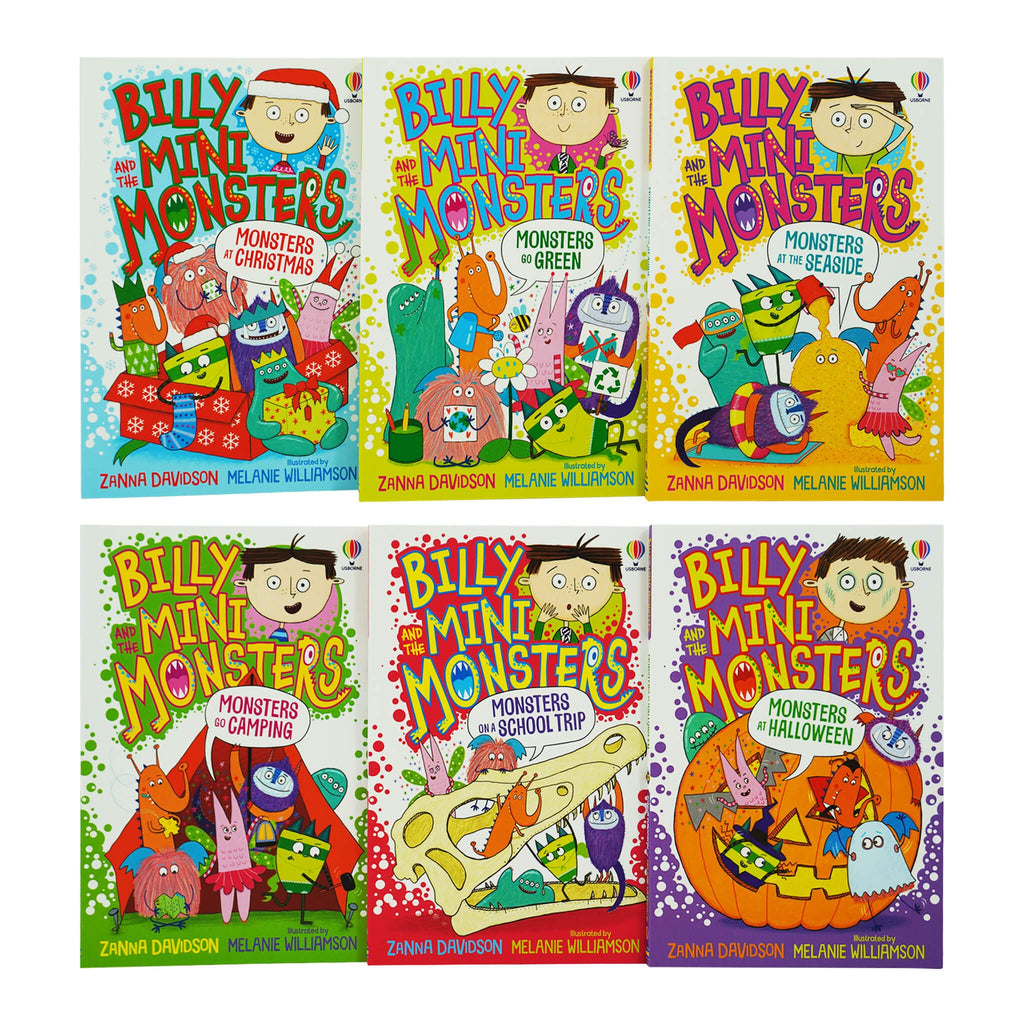 Billy and the Mini Monsters Series 2 (7-12) Collection 6 Books Set by ...