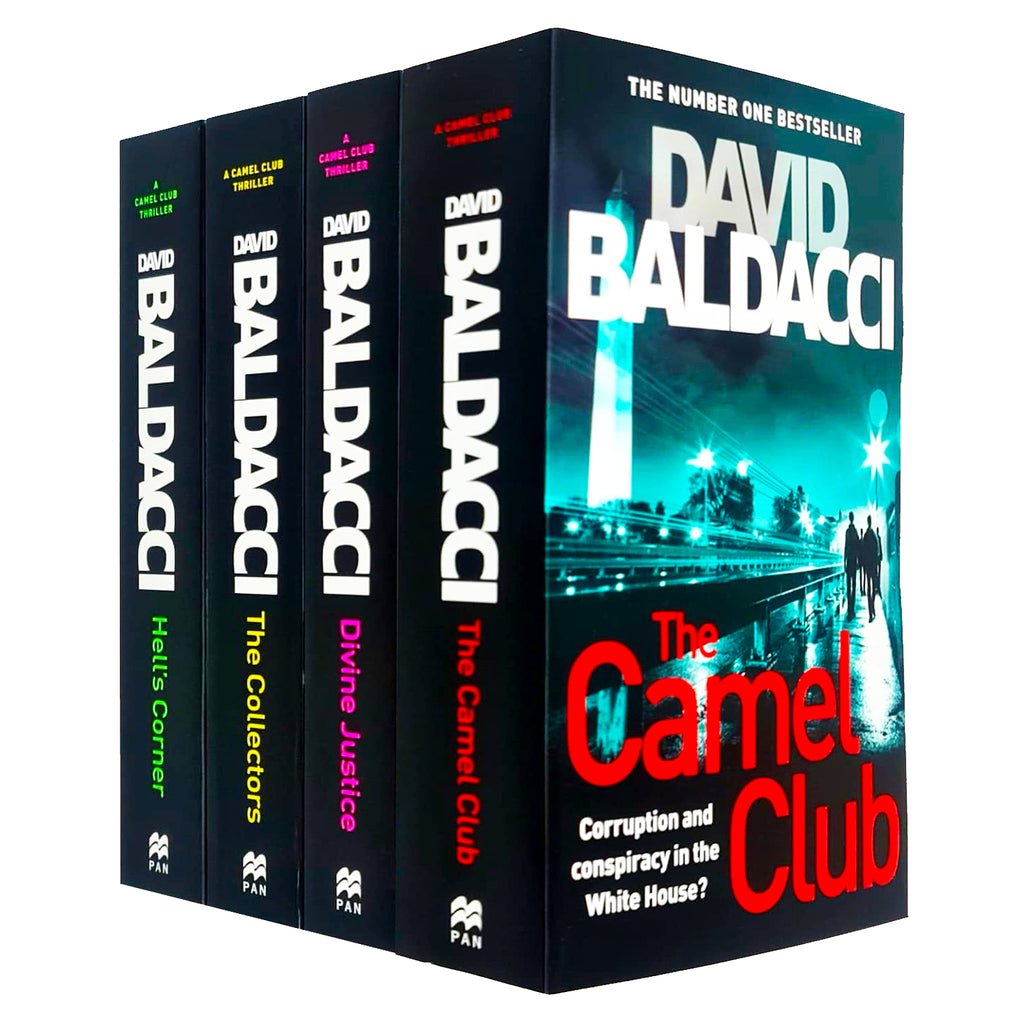 David Baldacci A Camel Club Thriller Collection 4 Books Set