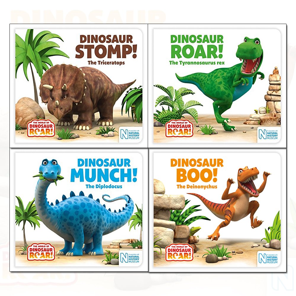Dinasour Books, World of Dinosaur Roar Book Series - Kids Book Collect