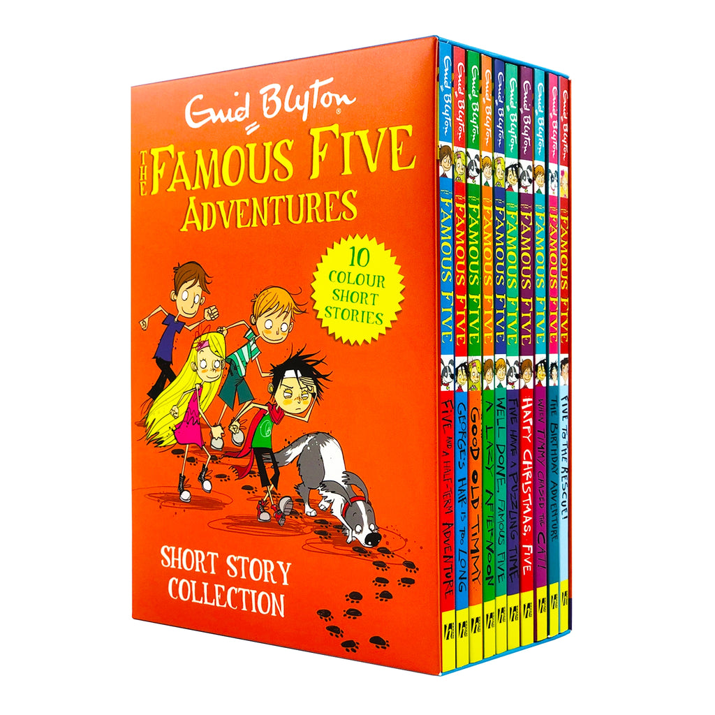 Enid Blyton The Famous Five Adventures Short Story Collection 10 Books