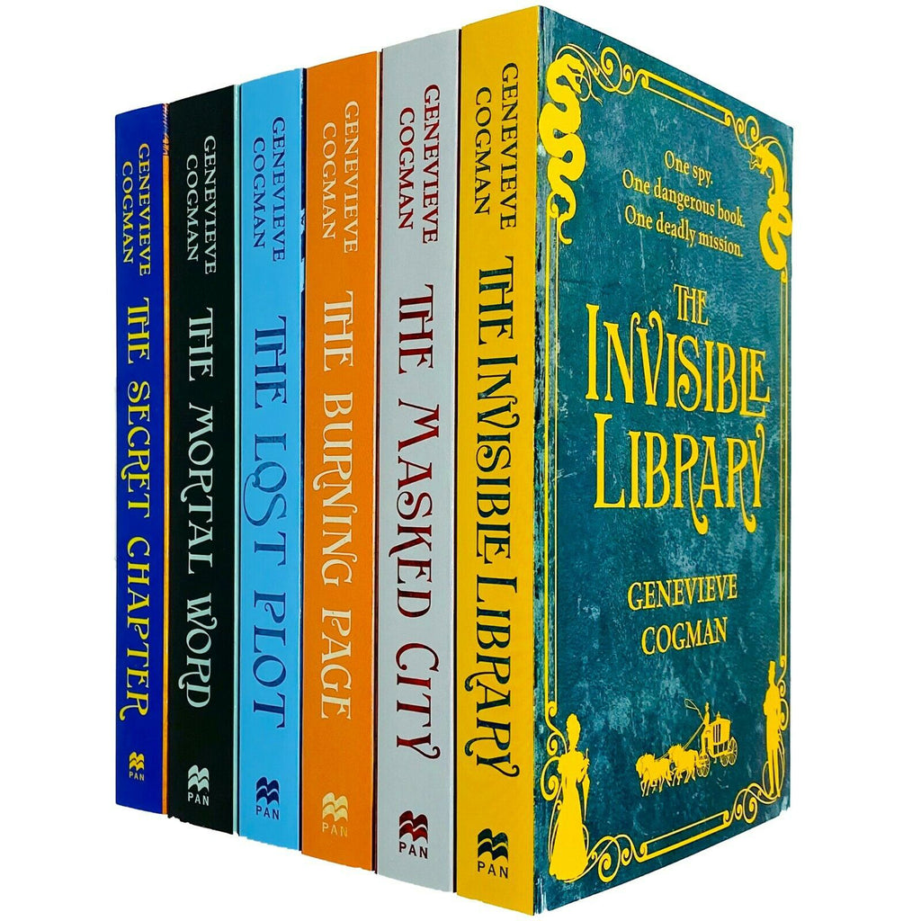 Invisible Library Series 6 Books Collection Set By Genevieve Cogman Ma