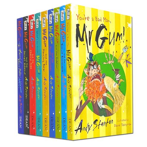 Mr Gum Collection Andy Stanton 9 Books Set (mr gum books)