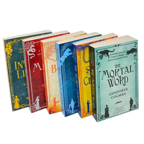 Invisible Library Series 6 Books Collection Set By Genevieve Cogman Ma