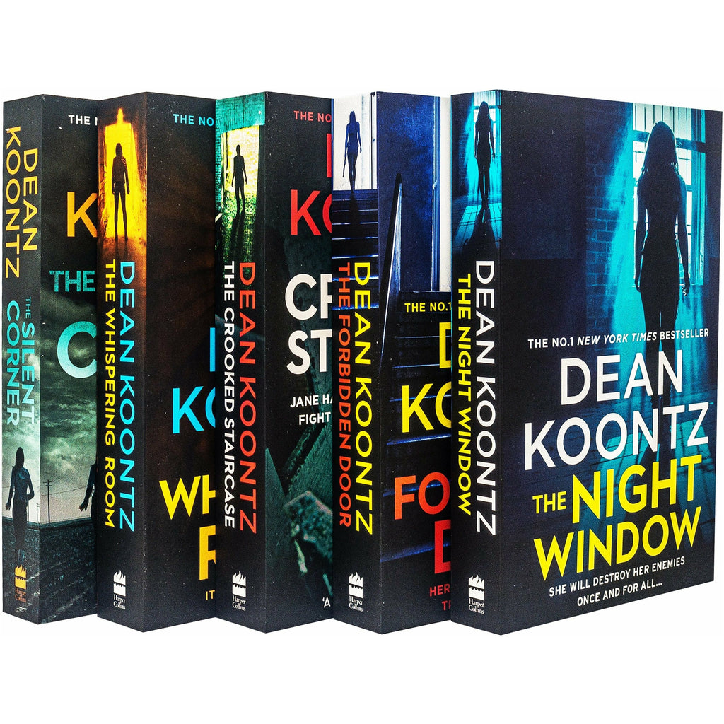 Dean Koontz Books Jane Hawk Thriller Series 5 Set