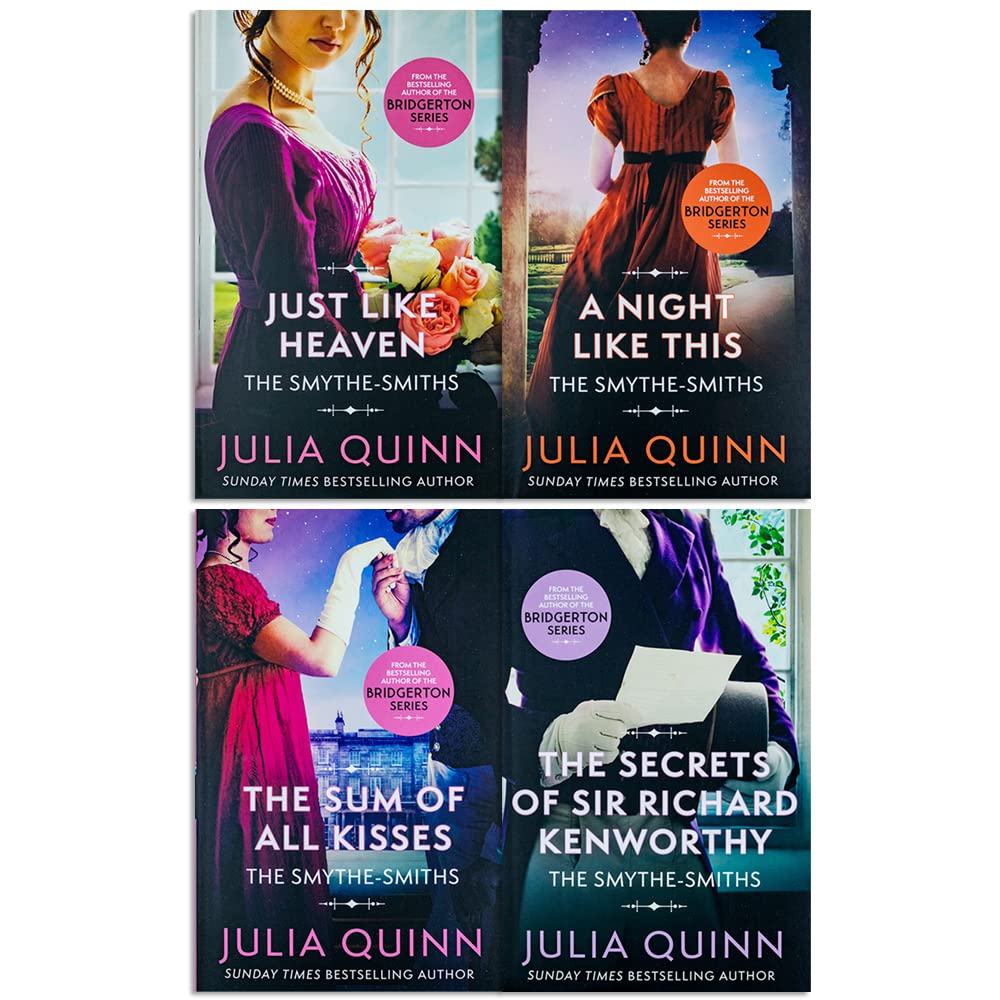 Julia Quinn Smythe-Smith Quartet Series 4 Books Collection Set (Just L