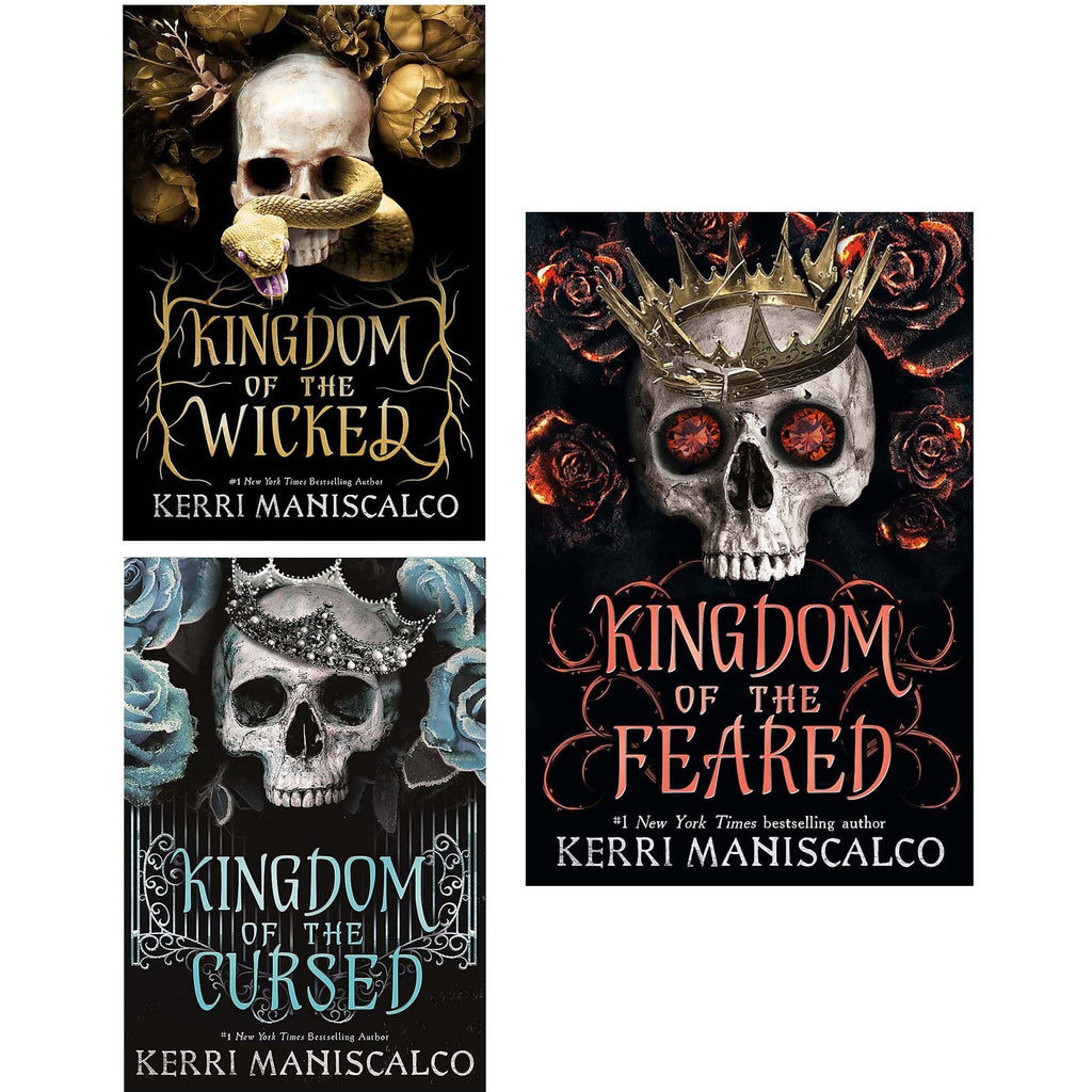 Kingdom of the Wicked Series 3 Books Collection Set by Kerri Maniscalc