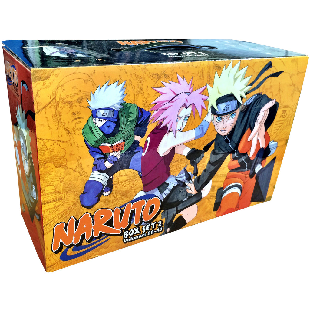 Naruto Box Set 2 28-48 Complete Childrens Gift Set Collection Masashi
