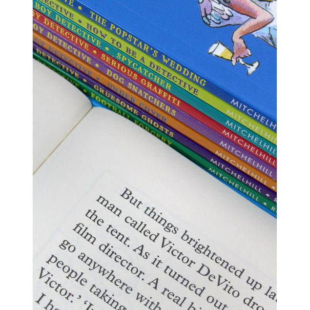 No1 Boy Detective Collection 10 Books Set barbara mitchelhill