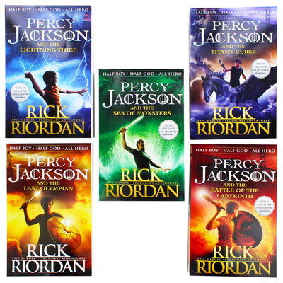 Percy Jackson Ultimate Collection 5 Books Box Set