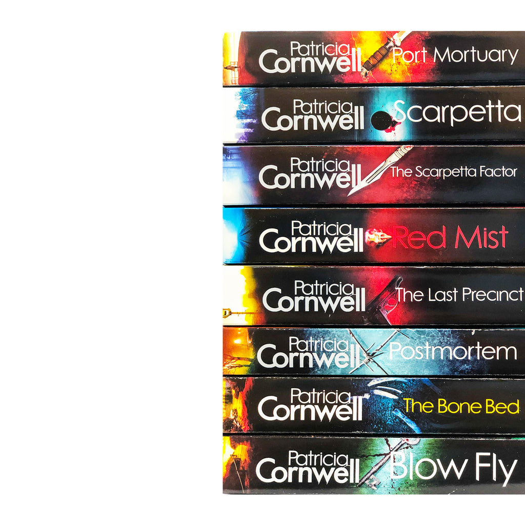 Kay Scarpetta Series 8 Books Collection Set by Patricia Cornwell (Scar