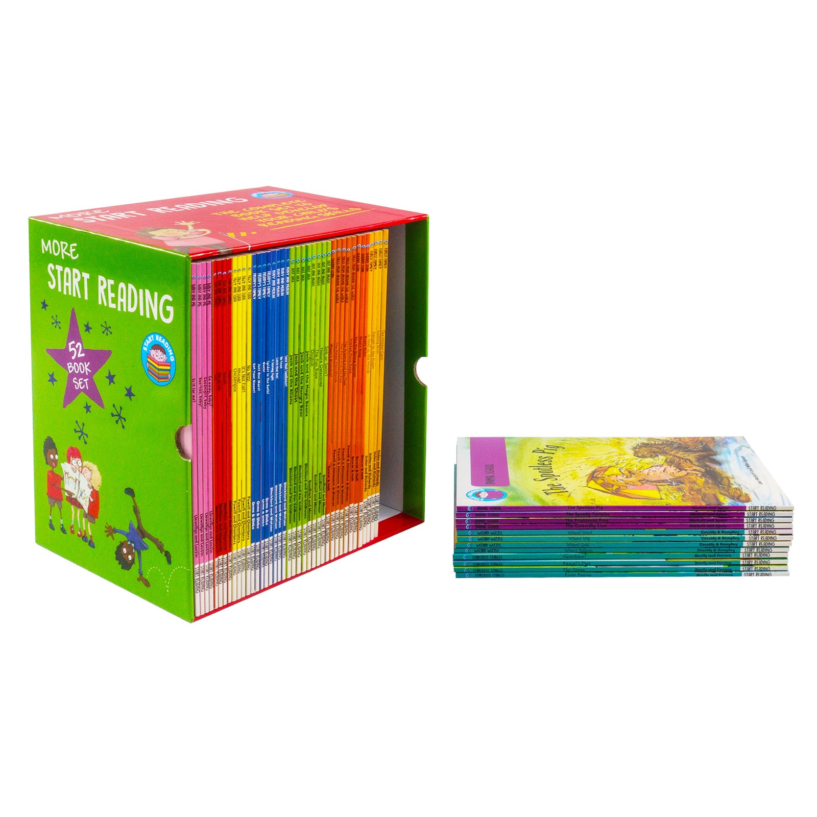 More Start Reading Series 52 Books Collection Set (The Winter Cave, Ru