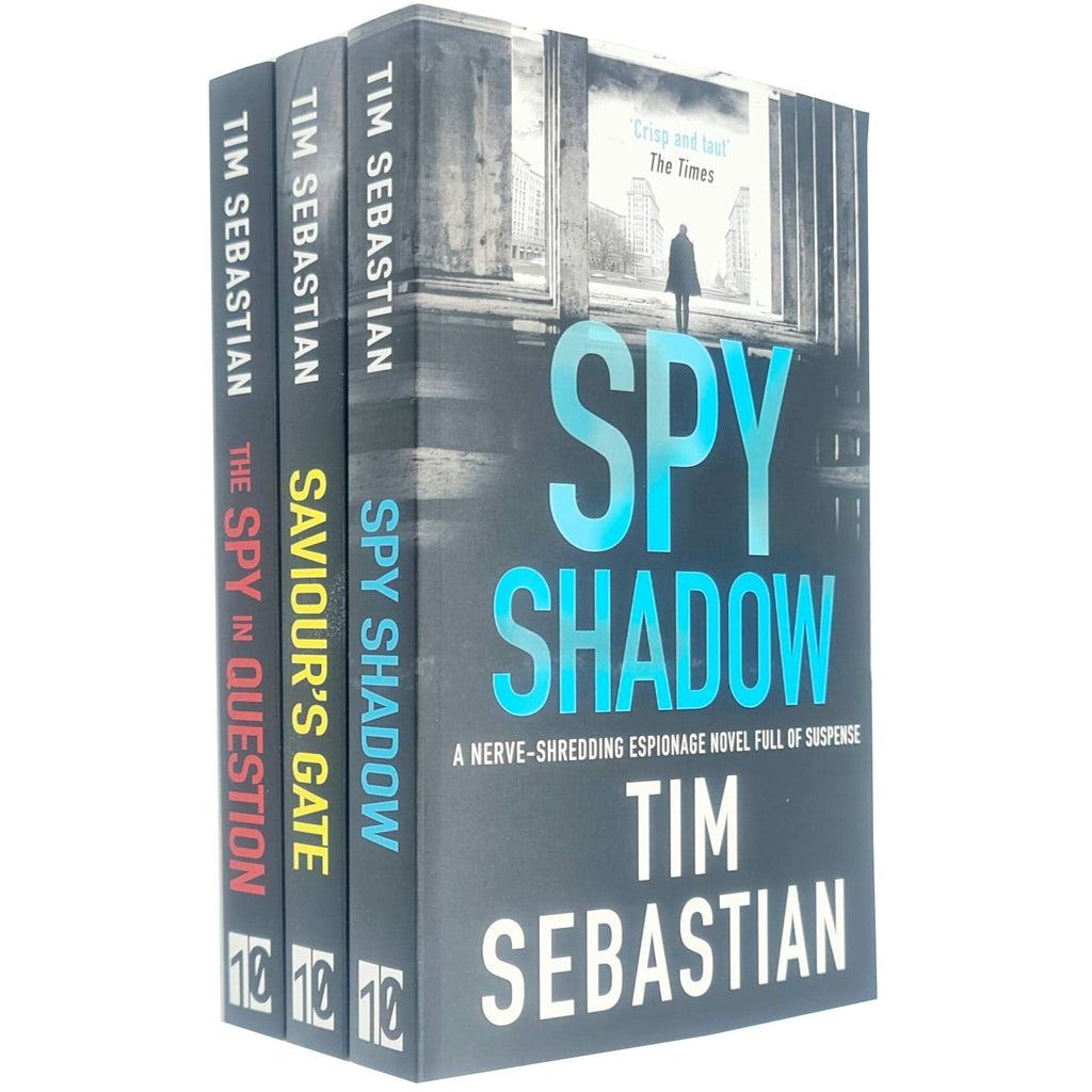 Tim Sebastian Collection 3 Books Set (Spy Shadow, Saviour's Gate, The