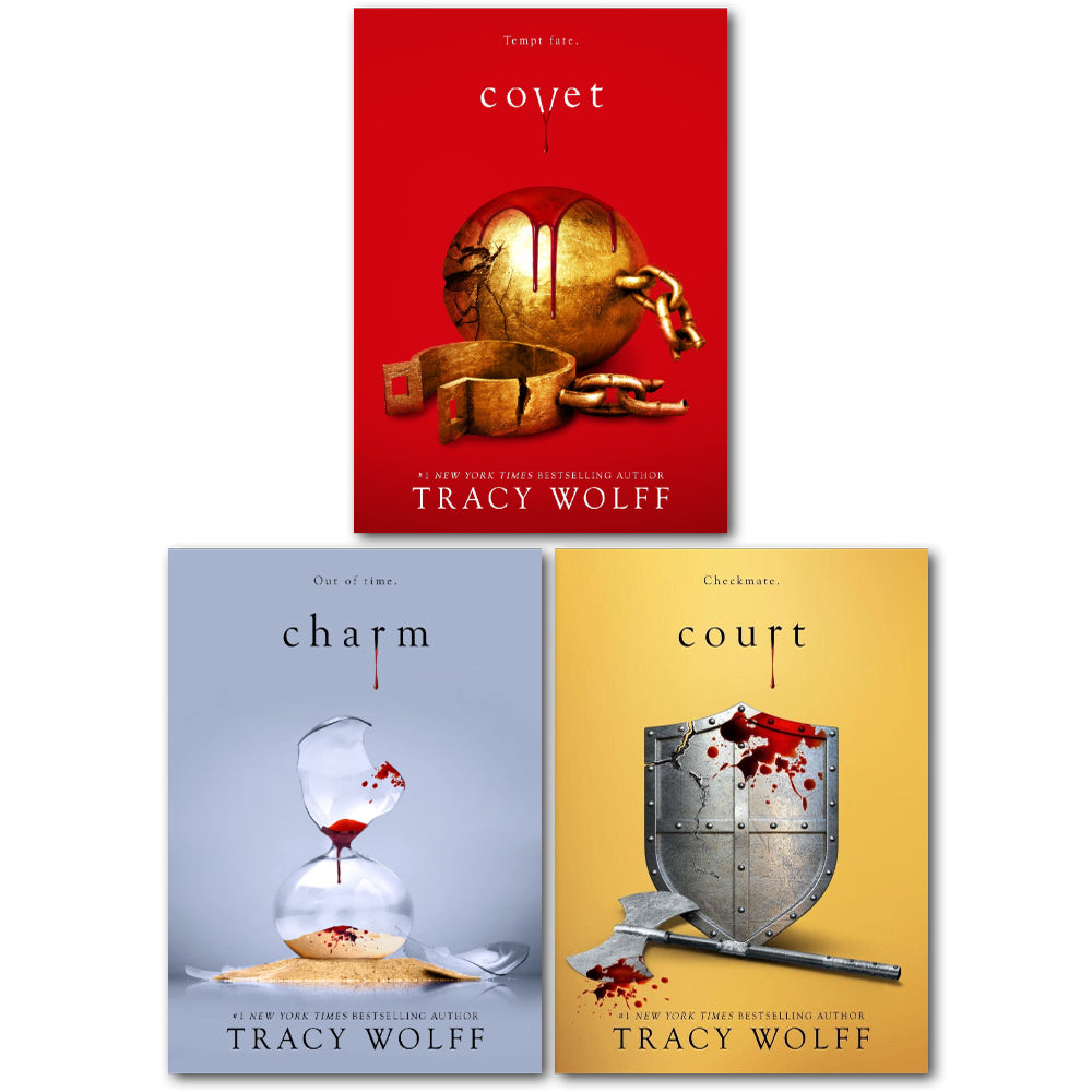 Crave Series 3 Books Collection Set By Tracy Wolff (Covet, Court, Char
