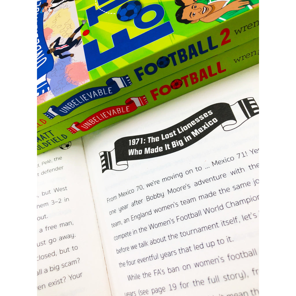 Unbelievable Football True Stories 3 Books Collection Box Set By Matt