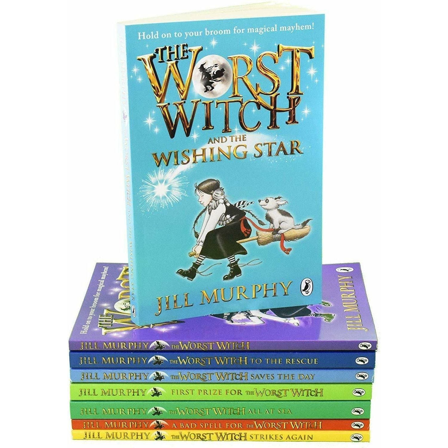 The Worst Witch Complete Adventure 8 Books Collection Set