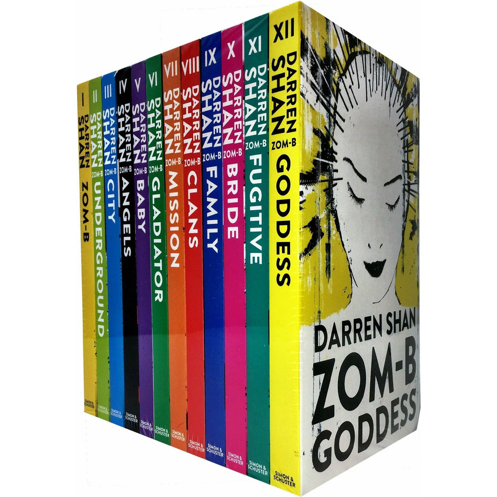 Zom-B 12 Books Collection Set Pack By Darren Shan (Zom-B, Underground,