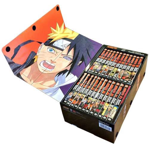 Naruto Box Set 3 - 49-72 Complete Childrens Gift Set Collection Masash